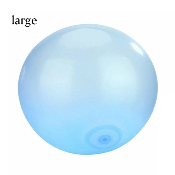 GadgetVLot Tpr Air Ball Transparent Bubble Ball Super Soft Stretch ...