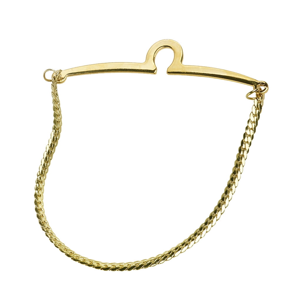 Click here for Shisuyan Mens Twisted Braid Style Tie Chain (Golde... prices