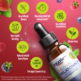 Equate Children’s Sleep Aid Melatonin Liquid Supplement, 1 mg, Mixed ...