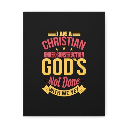 Scripture Walls I Am A Christian Under Construction Philippians 1:6 ...