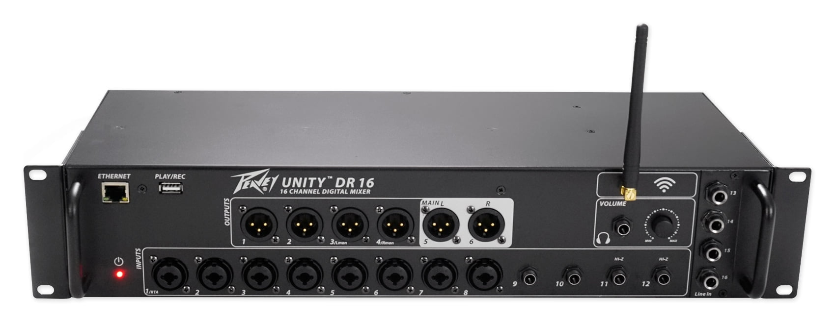 Peavey Unity DR 16 Ch WiFi Digital Soundboard Mixing Console Mixer ...