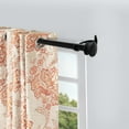 Deco Window 2 Pcs 52 to 144 inches Extendable Curtain Rod for Windows ...