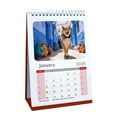 2026 Desk Calendar Animal Pet Theme Daily Use Standing Calendar for ...