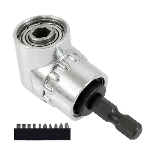 1/4" Screwdriver Angled Bit Holder Power Tool Accessories Anti Rust ...