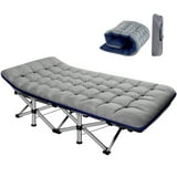 Lilypelle folding cot with mattress,Heavy Duty Sleeping Cots with Carry ...