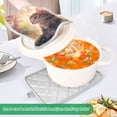 Flowers Spring Cute Cats Butterflies Pot Holder Heat Resistant Mat Oven ...