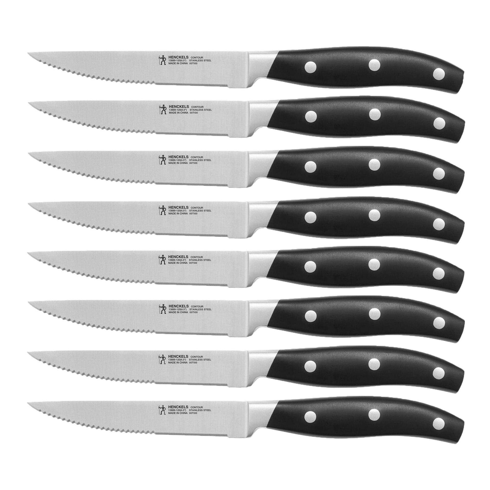 Click here for Henckels Contour 8 Piece Steak Set  Black prices