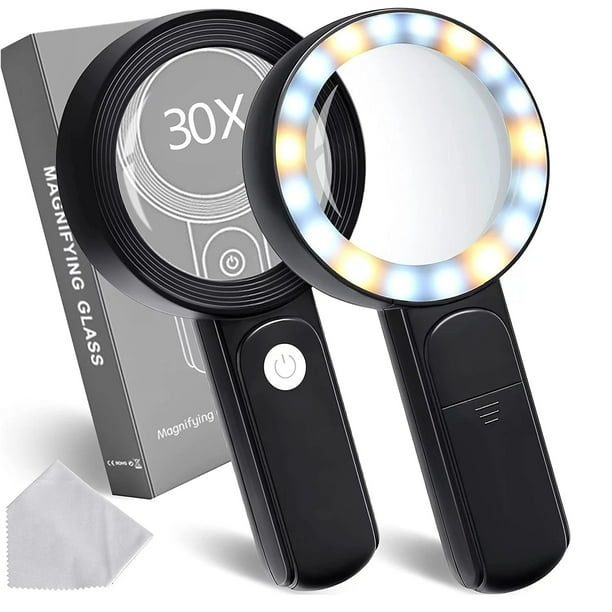 Magnifying Glass with Light in Office Supplies - Walmart.com