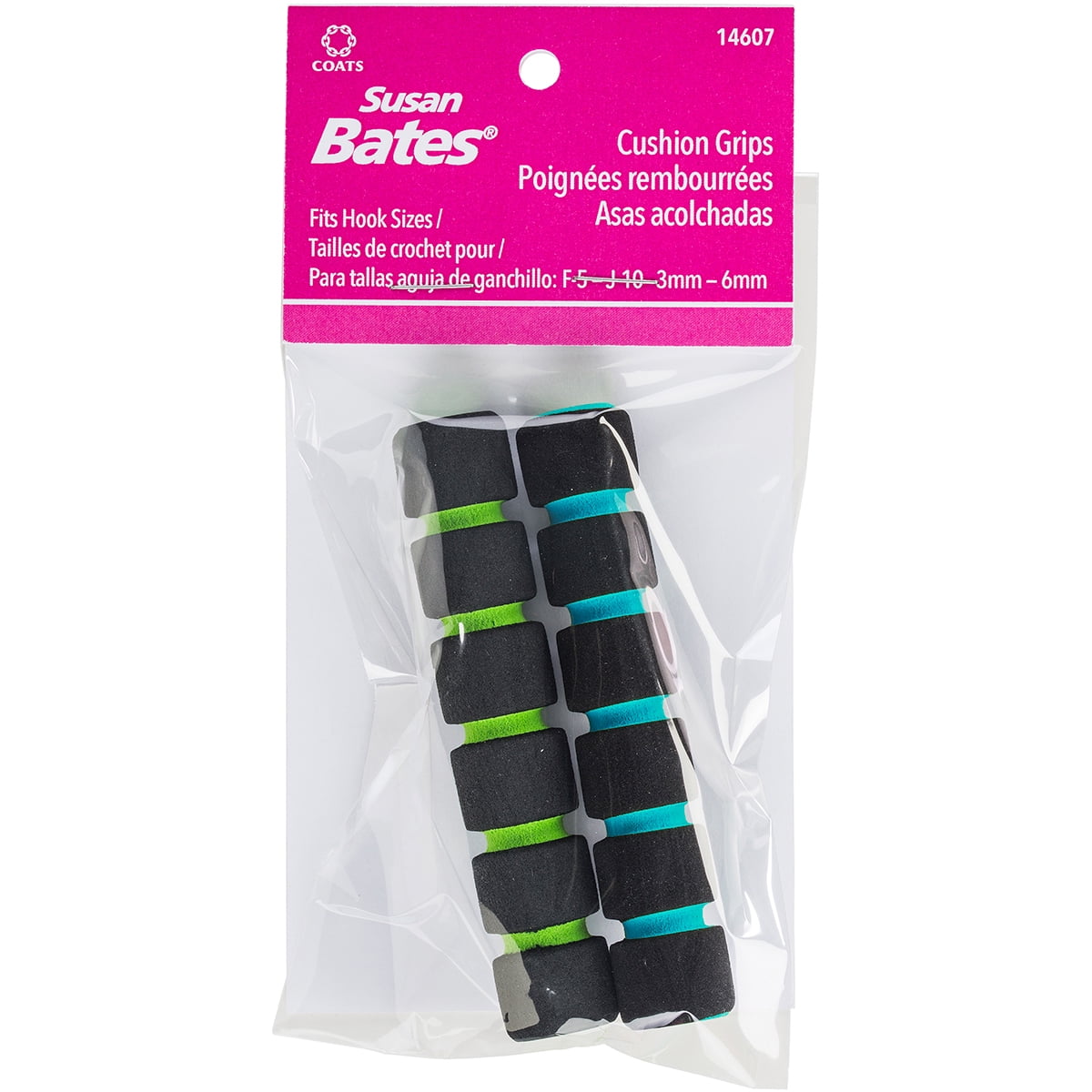 Click here for Susan Bates Crochet Hook Cushion Grips 3.75-2/Pkg prices