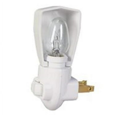 2 Pack Bright White Night lights with On/Off Switch, Bulbs Included ...