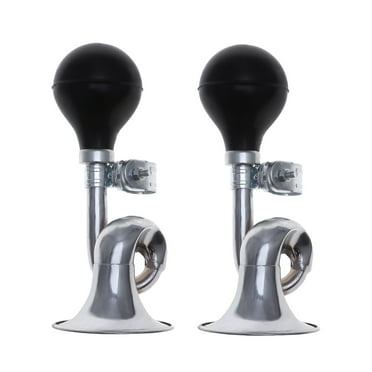 Bugle Horn 5-1/8" Chrome. bicycle horn, bike horn, lowrider horn, beach ...