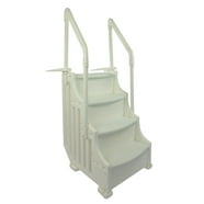 Confer Curve Inground Swimming Pool Steps with Blue Treads - Walmart.com