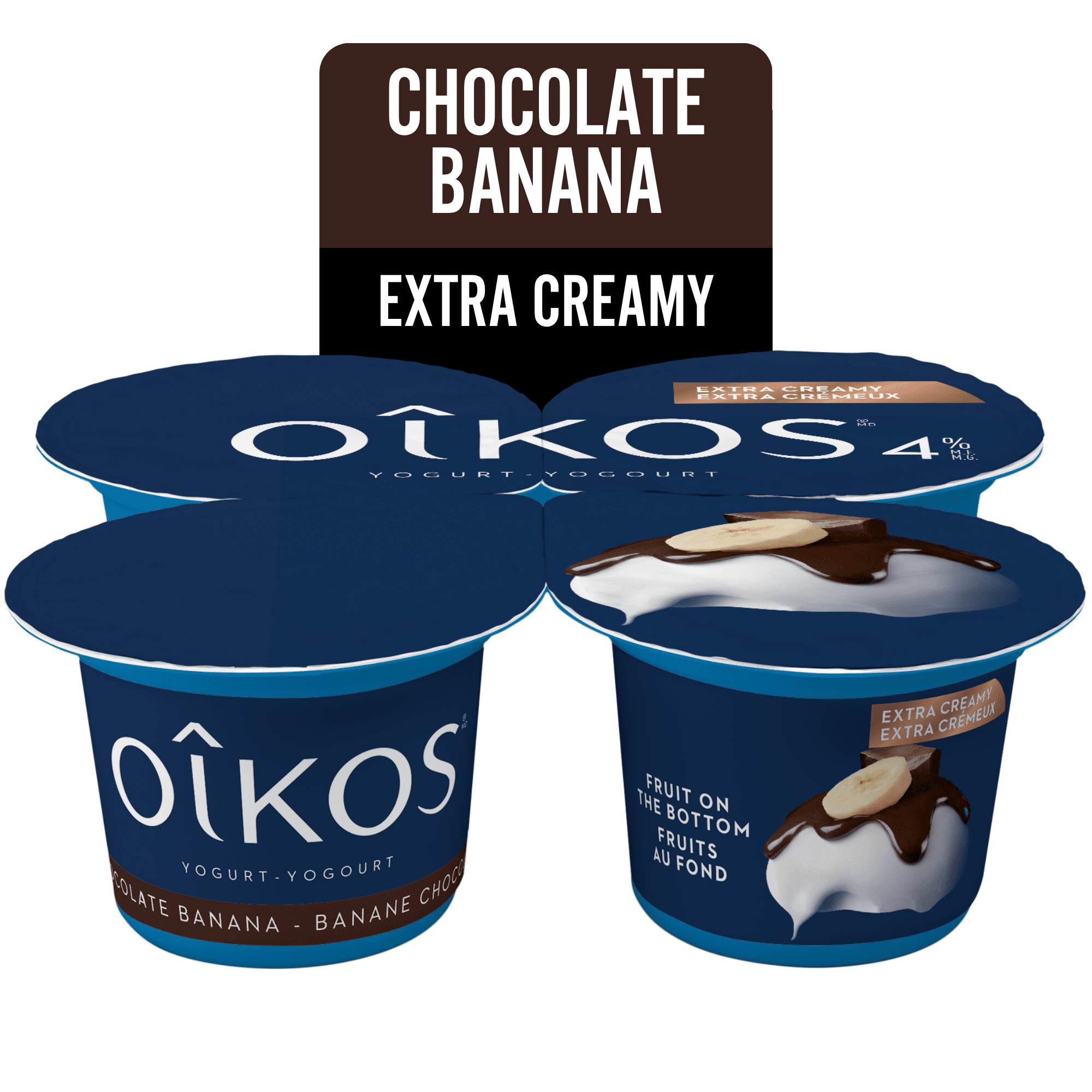 Click here for Oikos Extra Creamy Yogurt  Banana Chocolate  Blend... prices