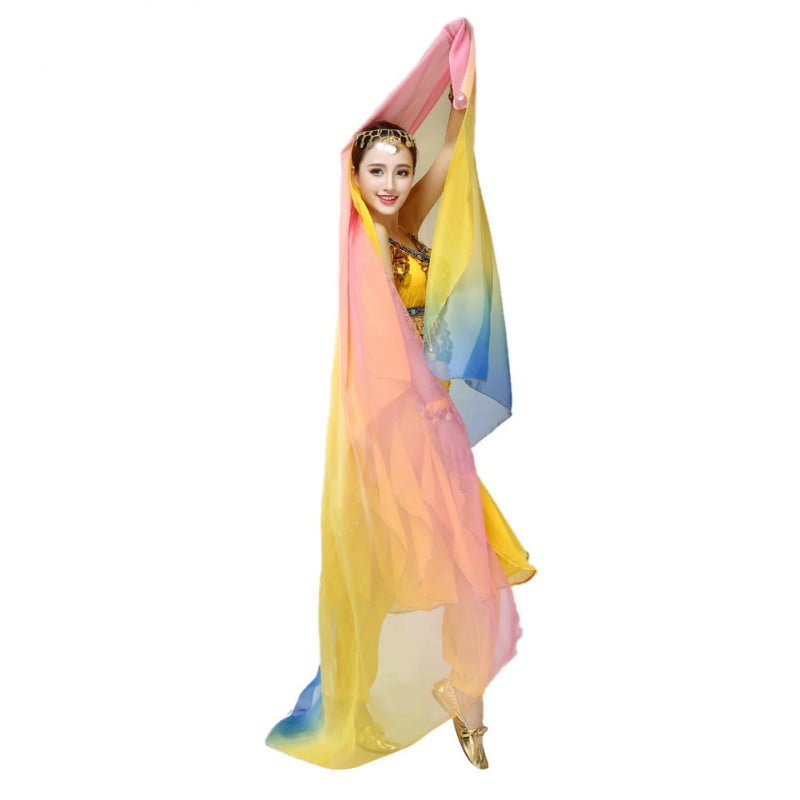Belly Dancing chiffon Yarn Scarf Stage Dancewear Scarves, Belly Dance ...