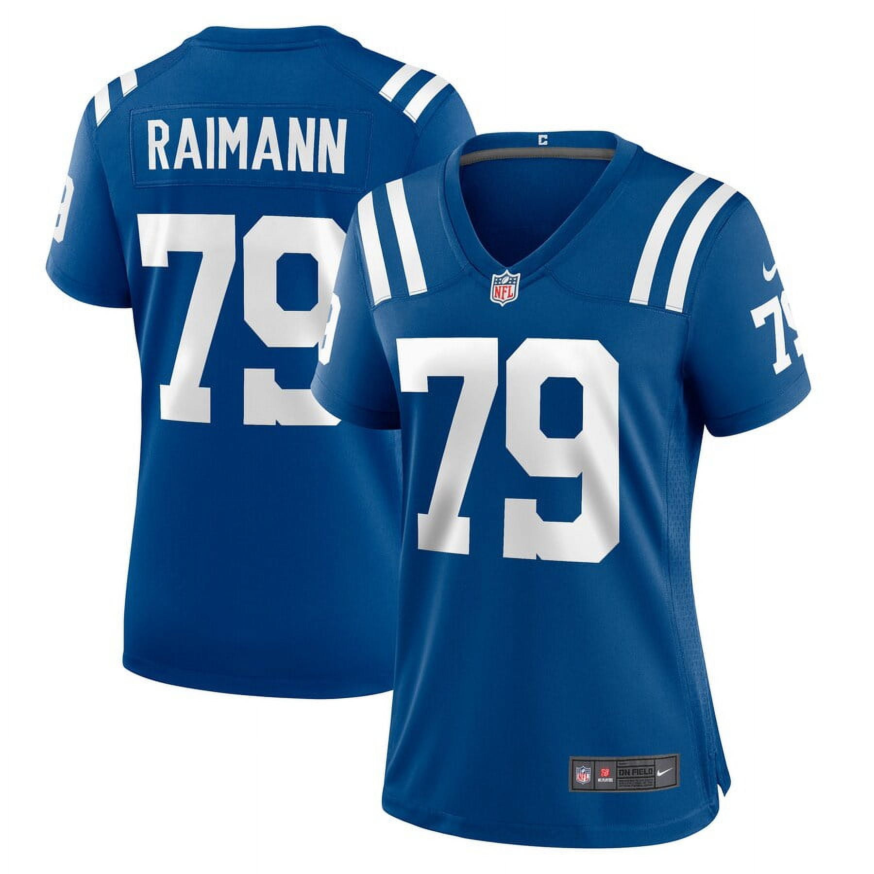 Man's Indianapolis_colts Bernhard Raimann Royal Player Game T-shirt ...
