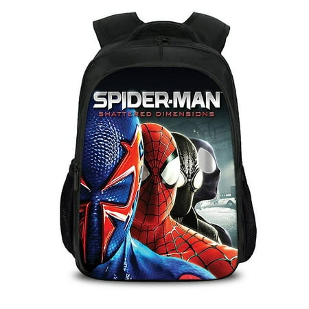 Marvel Spiderman Cartoon Backpack, Parallel World Cartoon Student ...