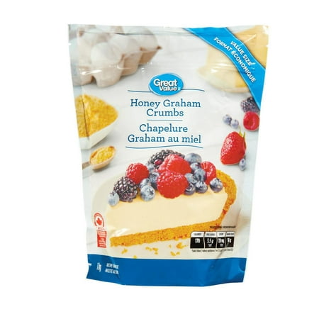 Chapelure graham au miel Great Value 1 kg - Walmart.ca