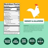 (2 pack) Mighty Spark Honey & Jalapeno Chicken Snack Sticks, 4 oz, 4 ...