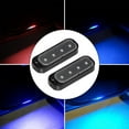 2X Wireless Car Safety LED Side Door Panel Lights Vehicle Open Lamp ...