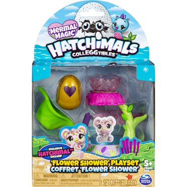 Hatchimals CollEGGtibles, Glitter Salon Playset with 2 Exclusive ...