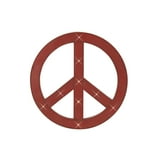 Uniquely Styled Metal Led Peace Sign - Walmart.com