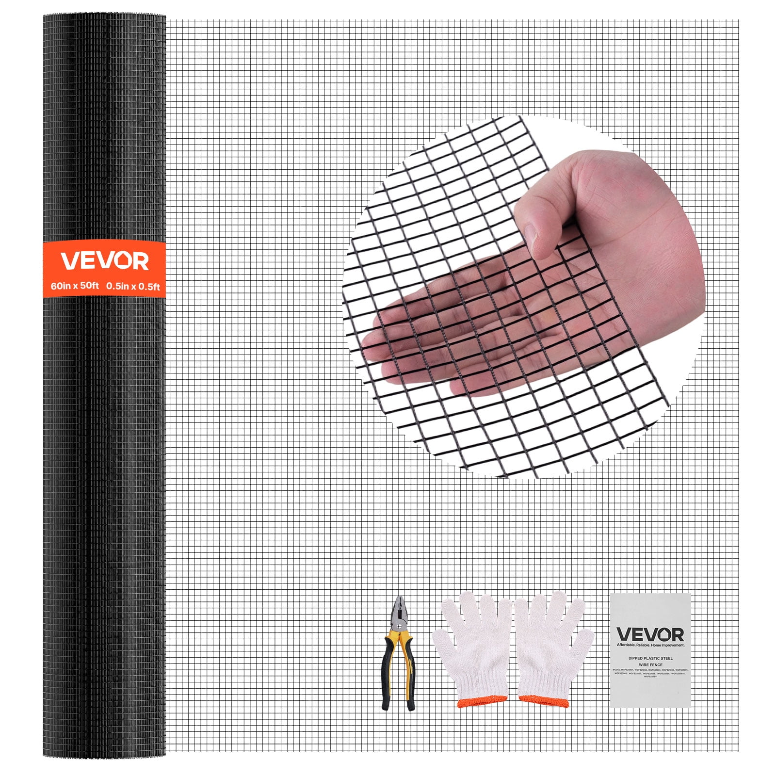 Click here for Vevor Hardware Cloth 60 In X 50 Ft  1/2 In 19 Gaug... prices
