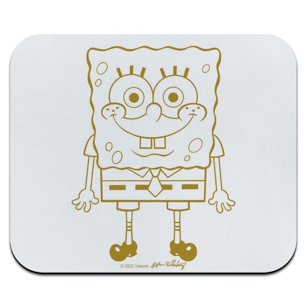 SpongeBob Full Front Low Profile Thin Mouse Pad Mousepad - Walmart.com