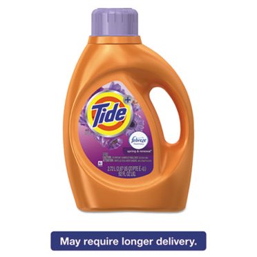 Tide + Spring & Renewal Detergent, 52 loads, 100 fl oz - Walmart.com