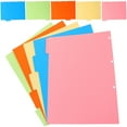 NICERIO Detachable Notebook Dividers Binder Dividers Paperboard ...