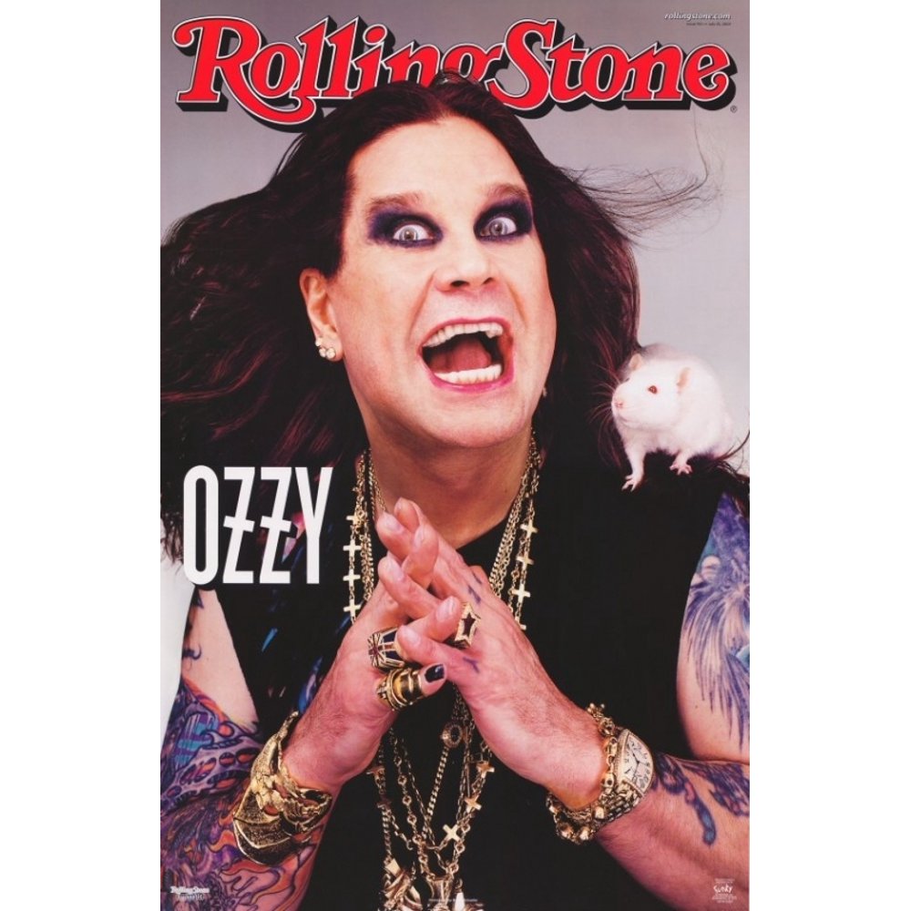 Ozzy Osbourne Movie Poster (11 x 17) - Walmart.com - Walmart.com