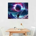 PRATYUS Canvas Wall Art,Outer Space Wall Art stars print poster Glaxy ... PRATYUS Canvas Wall Art,Outer Space Wall Art stars print poster Glaxy ...