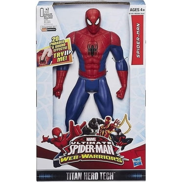 Marvel Spider-Man Super Hero Action Figure, Titan Hero Series, 12 Inch ...