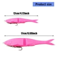 120mm/170mm Soft Swimming T Tail Baits, Slow Sinking Lures Soft ...