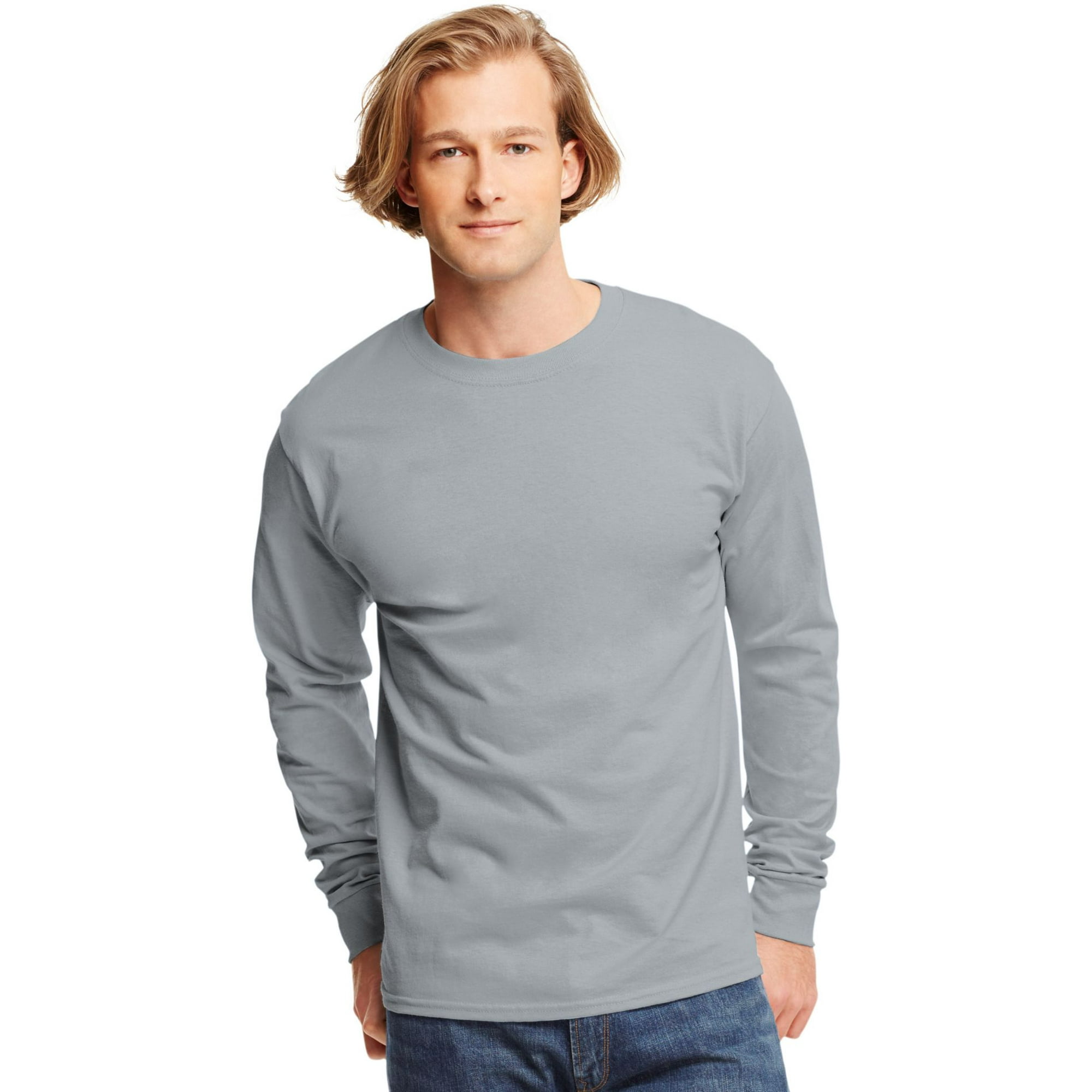 Click here for Hanes Tagless Men`s Long-Sleeve T-Shirt - Best-Sel... prices