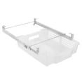 Smart Design Adjustable Pull Out Refrigerator Drawer - Extra Large ...