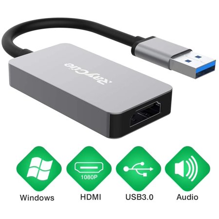 USB to HDMI Adapter, HD Audio Video Cable Converter, USB 3.0 to HDMI ...