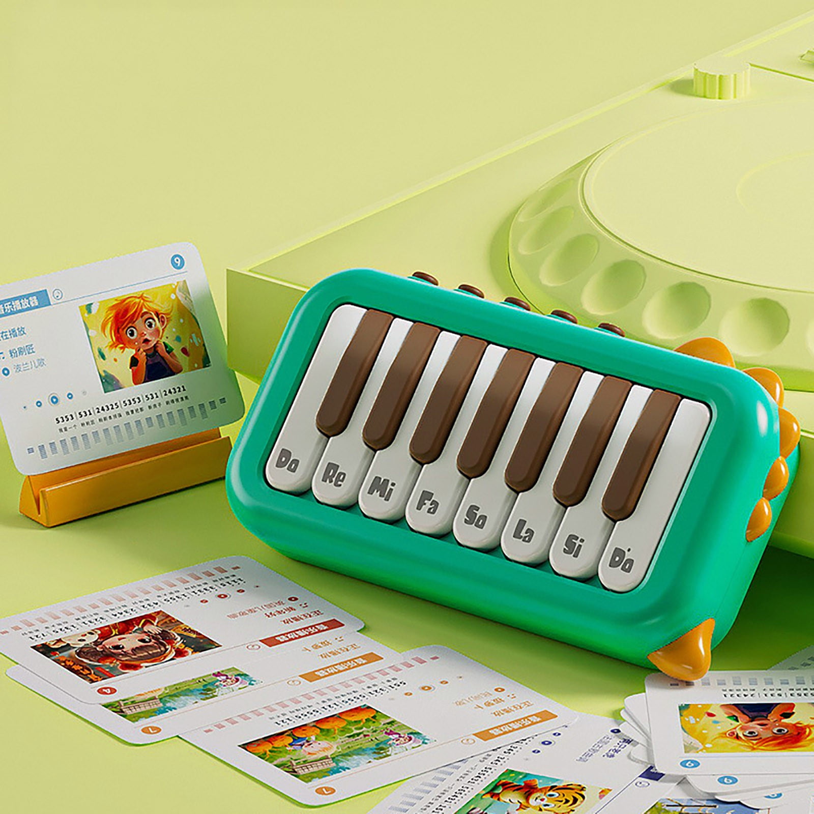 Fiudx Mini Piano de Juguete, Teclado Electrónico Versátil, Diseño ...