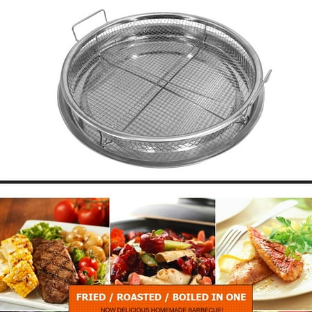 Clairlio Air Fryer Basket High Temperature Oil Filter Dish Bakeware Air ...
