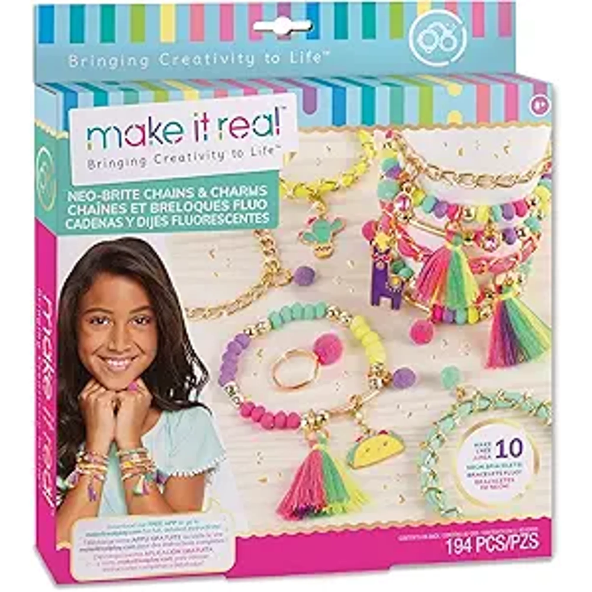 Click here for Make It Real Neo-Brite Chains And Charms prices