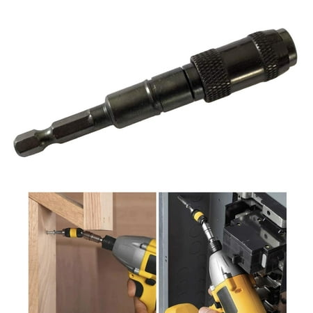 Hex Shank Screw Drill Tip Locking Bit Holder Screw Bits Guide Drill Bit ...