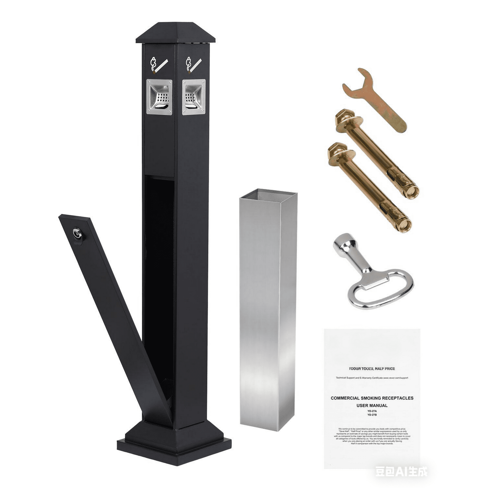 Click here for Kffkff Cigarette Butt Receptacle  Weatherproof Cig... prices