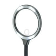 Carson DeskBrite™ 300 COB LED Lighted 2x Power 4” Aspheric Magnifier ...