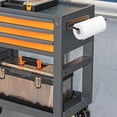 Paper Towel Holder, Heavy Duty Backing for Toolbox,Grill,Microwave ...