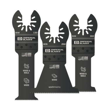 Imperial Blades IBOAT330-10 ONE FIT 1-1/4" Titanium Enhanced Metal/Wood ...