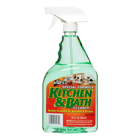 First Force All Purpose Kitchen & Bath Cleaner, 32 Oz - Walmart.com