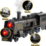 POCO DIVO Alloy Train Set, Christmas Deco Tree Rail Tracks Electric Toy ...