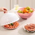 mdesiwst Adjustable Food Tent Cover Reusable Vegetable Washing Basket ...