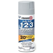 White, Zinsser Bulls Eye Water-Based Flat Primer- 2240, 5 Gallon- 1 ...