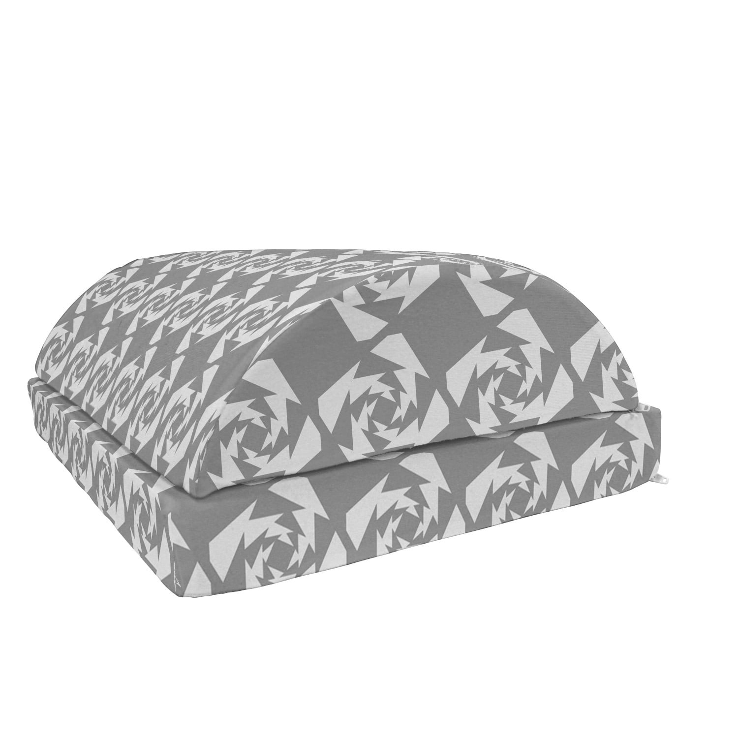 Geometric Foot Rest, Geometrical Monochromatic Plenitude Nested ...