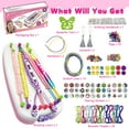 Syenll Friendship Bracelet Making Kit, DIY Art Carfts Toy for Girls ...